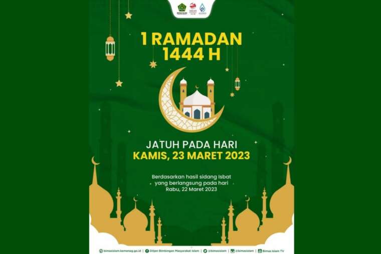 Penentuan 1 Ramadan 1444 Hijriah di Indonesia - MediaPijar.com